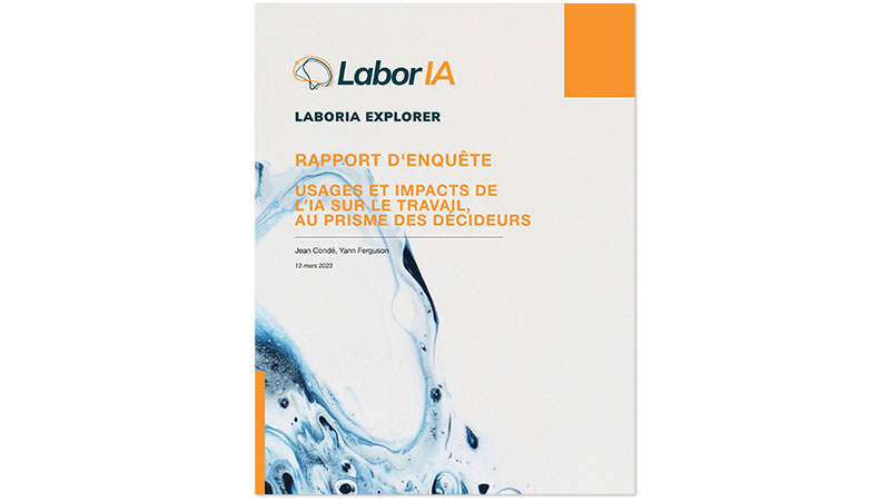 LaborIA : résultats de l'étude exploratoire sur l'intelligence ...